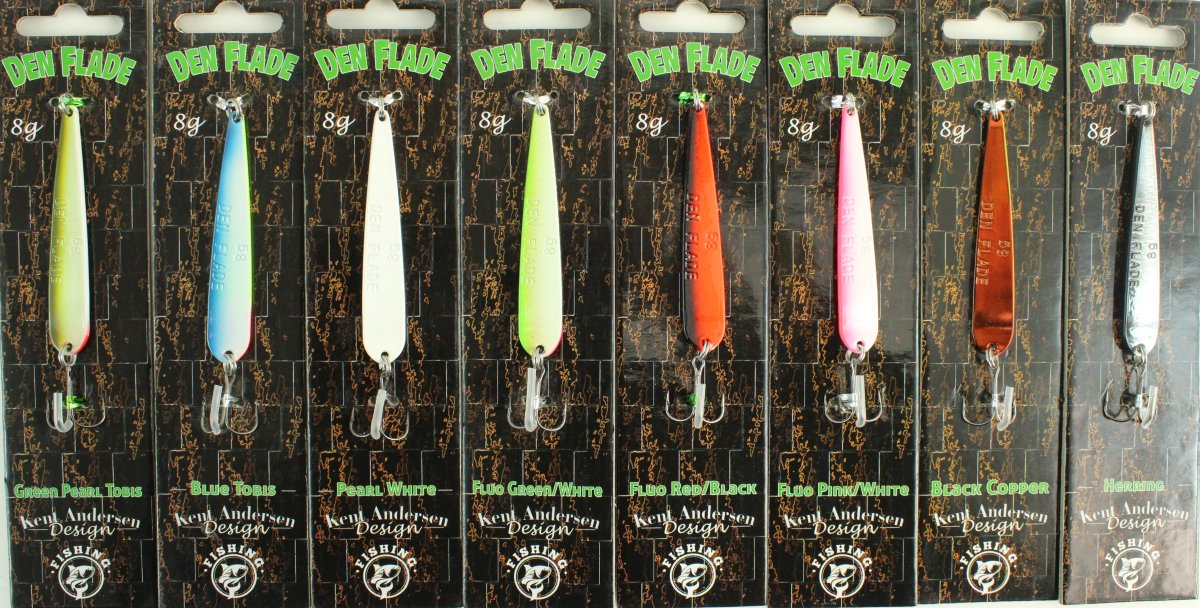 Kent Andersen Den Flade 8 gram - Kyst - Fish & Outdoor